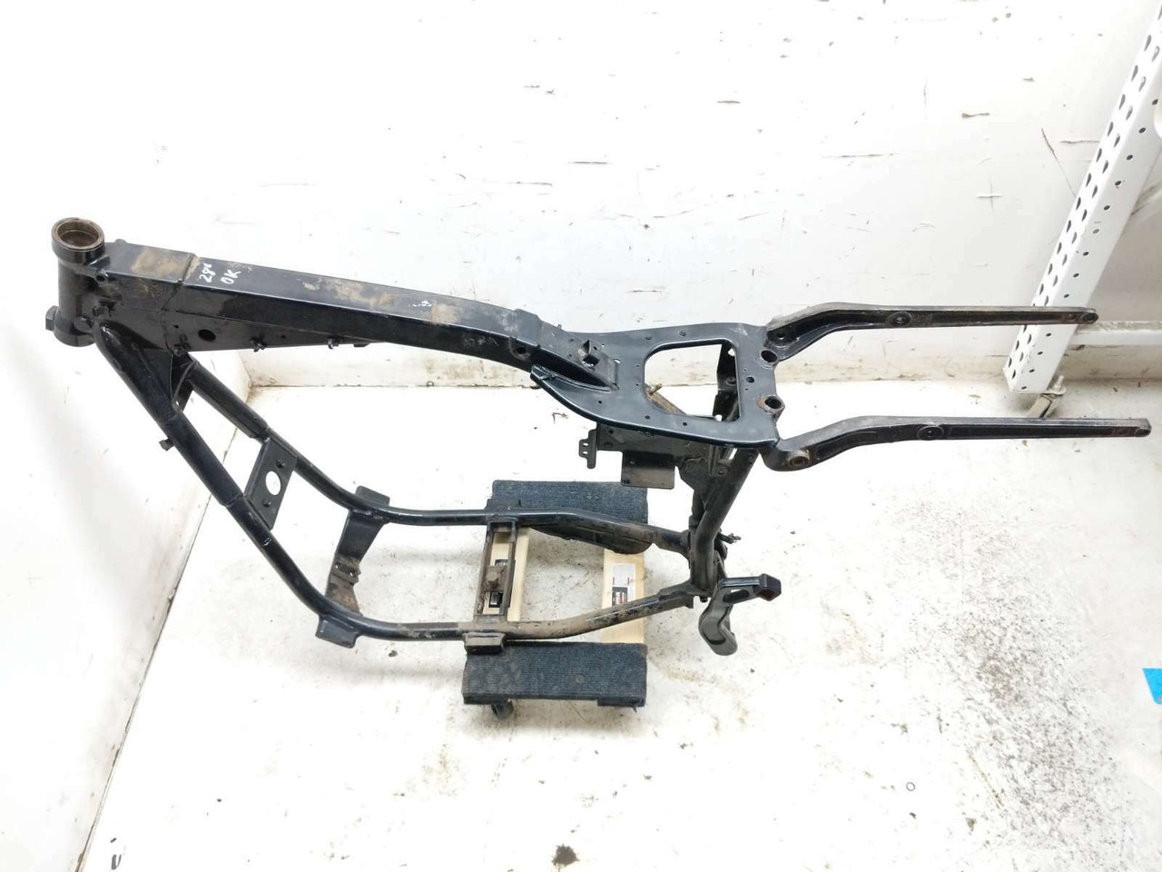 03 Harley Davidson FXDX Dyna Super Glide Main Frame STRAIGHT CLN - Sun ...