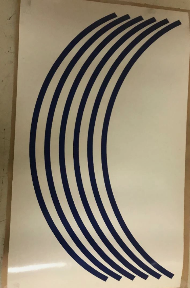 Suzuki Blue Rim Decal Kit Universal Motorcycle ATV UTV 990F0-WHEEL-BLU ...
