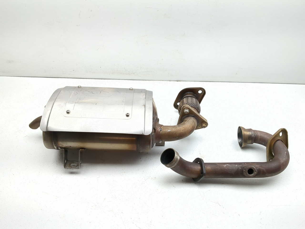 20 Coleman Outfitter 400 UT400 Muffler & Header Pipe Exhaust Muffler ...