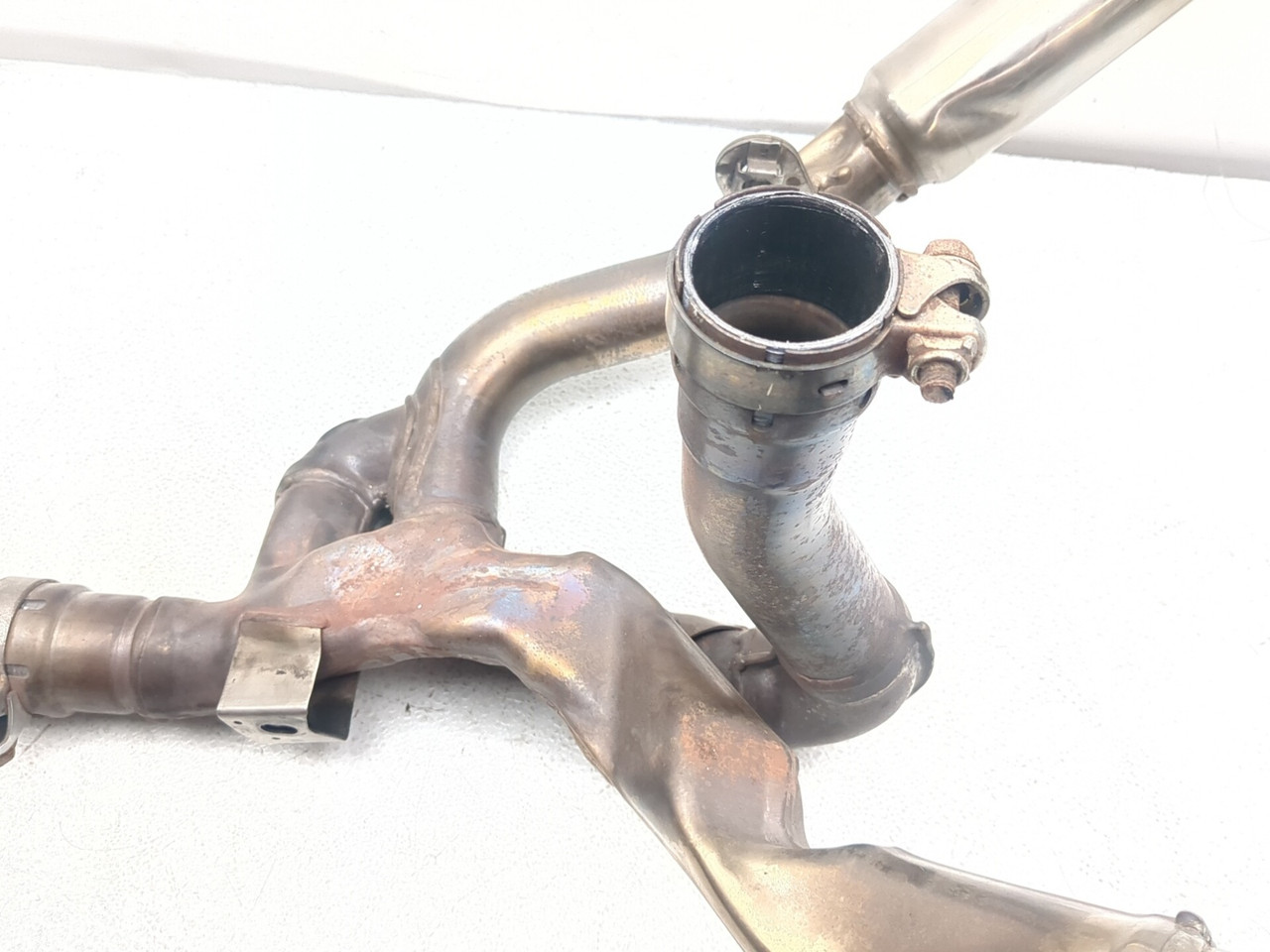 03-05 Suzuki SV1000 Header & Collector Assembly Exhaust Header Pipe ...