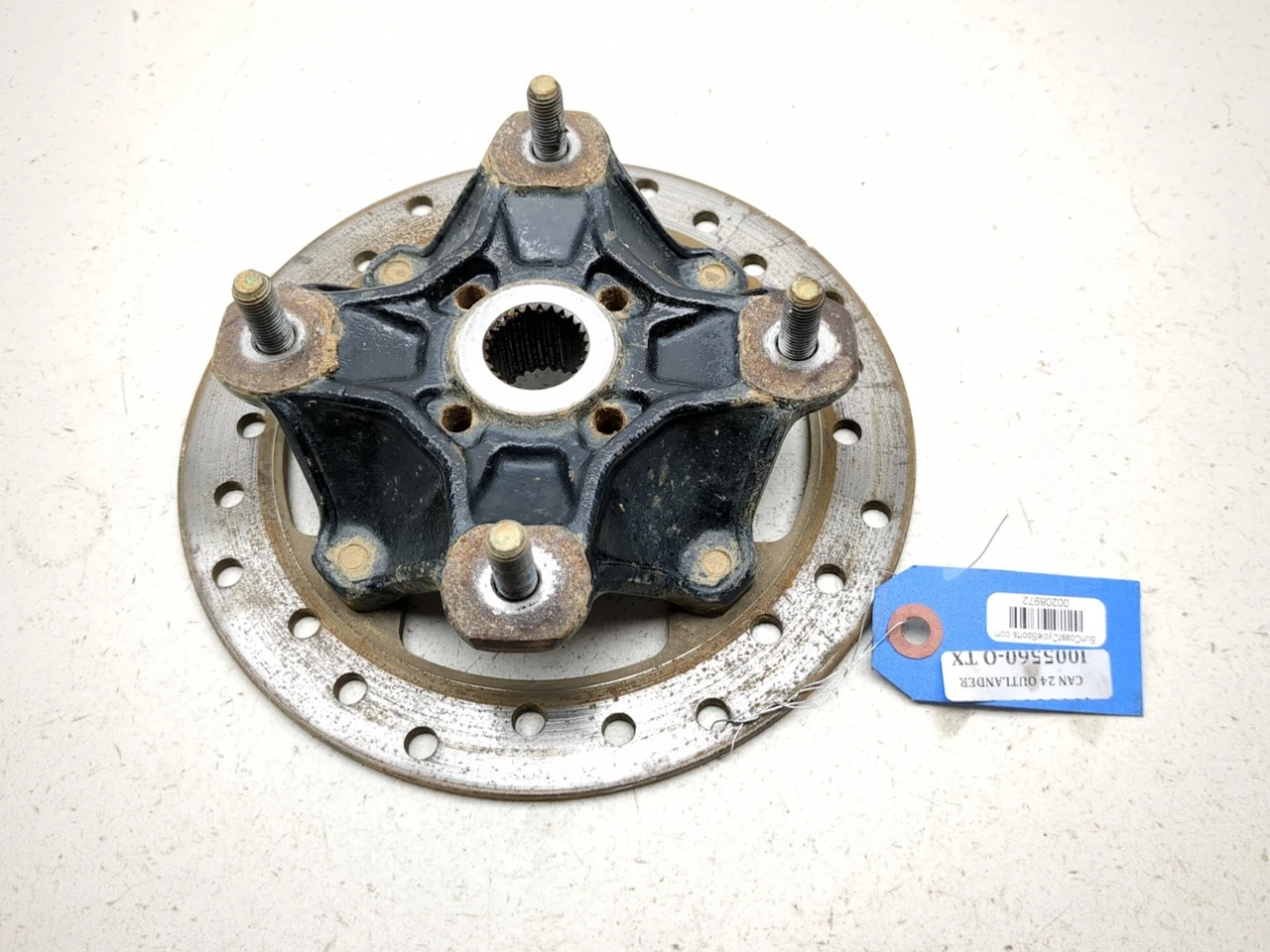 23-26 Can Am Outlander Pro HD5 Front Or Rear Hub & Rotor Wheel Hub Rim ...