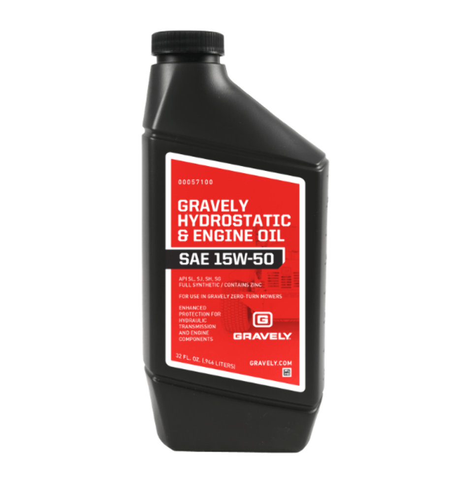 Gravely Full Synthetic 15W50 Hydrostatic & Engine Oil 32 OZ 00057100 ...