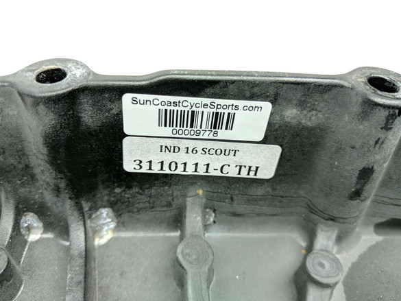 16 Indian Scout Front Engine Pulley Belt Cover - Sun Coast Cycle Sports ...