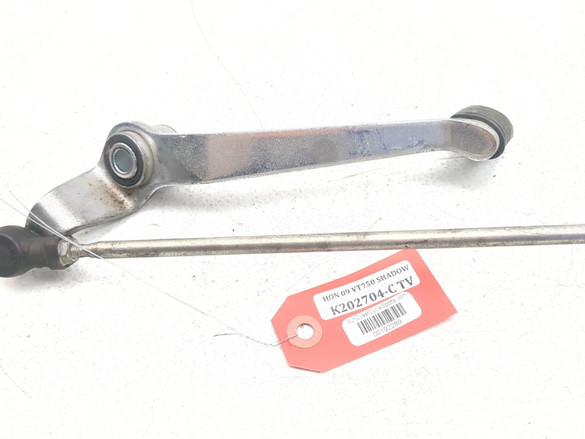 01-09 Honda VT75DC Shadow Spirit Front Left Pedal & Linkage Gear Shift ...