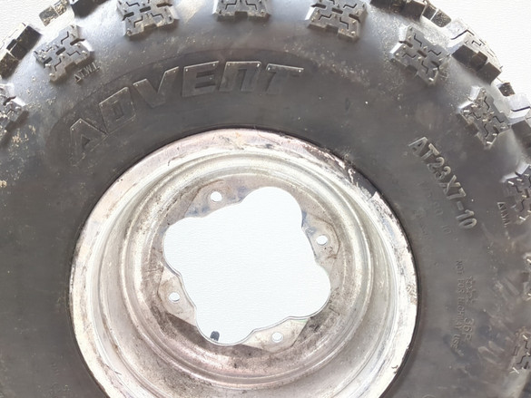 01-05 Yamaha Raptor 660 23X7 Full Set of 4 Front & Rear Wheel Rim - Sun ...
