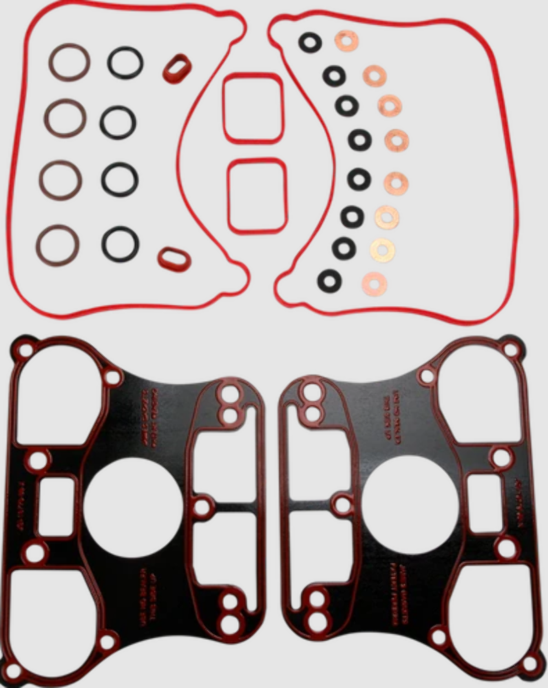 07-24 Harley-Davidson Touring Softail Rocker Box Cover Gasket Kit 0934 ...