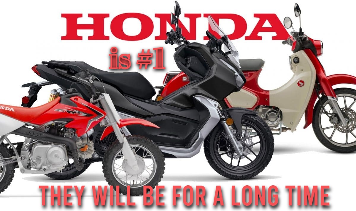 Honda is #1, and They Aren't Going Away Anytime Soon - Sun Coast Cycle ...