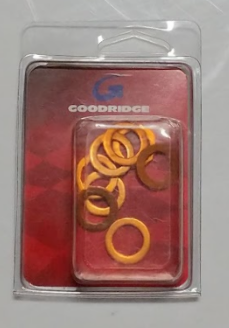 GOODRIDE 8PK 12MM BANJO BOLT CRUSH WASHER SEAL Brake Line Kit 36067 ...