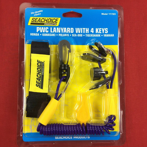 Seachoice PWC Lanyard With 4 Keys Universal 11723 - Sun Coast Cycle ...
