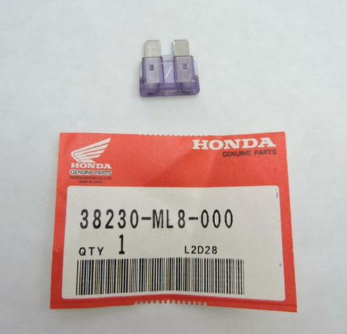 NOS 1986-1987 Honda GL1200 Gold Wing 3A Blade Fuse OEM 38230-ML8-000 ...