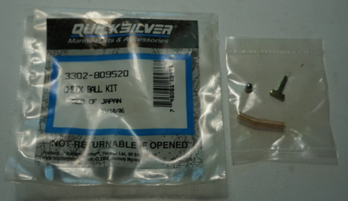 New Mercury Mercruiser Quicksilver Oem #3302-809520 Check Ball Kit ...
