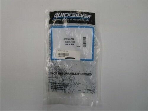 MERCURY QUICKSILVER THROTTLE ROD 898101204 MARINE BOAT - Sun Coast ...