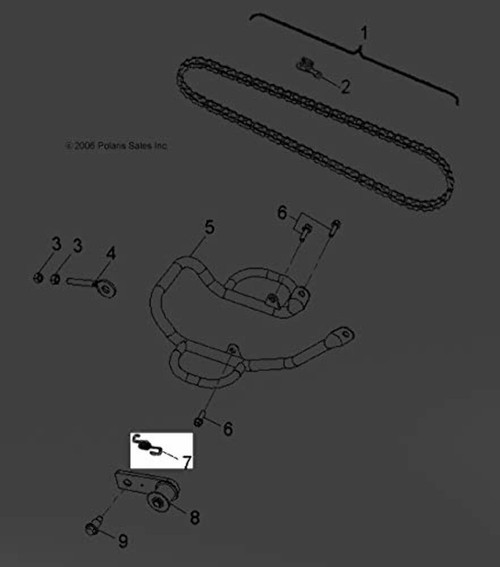 Polaris ATV Torsion Spring, Genuine OEM Part 0451687, Qty 1 - Sun Coast ...