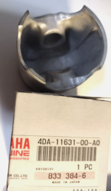 Yamaha 4DA-11631-00-A0 Standard Piston NOS New OEM - Sun Coast Cycle ...