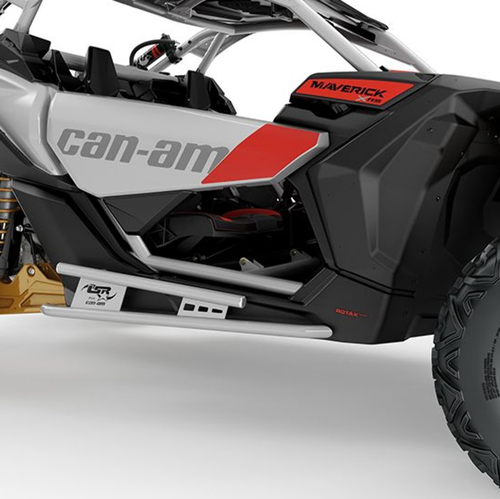2019-2024 Can-Am Maverick Sport Trail OEM LSR Rock Sliders Silver ...
