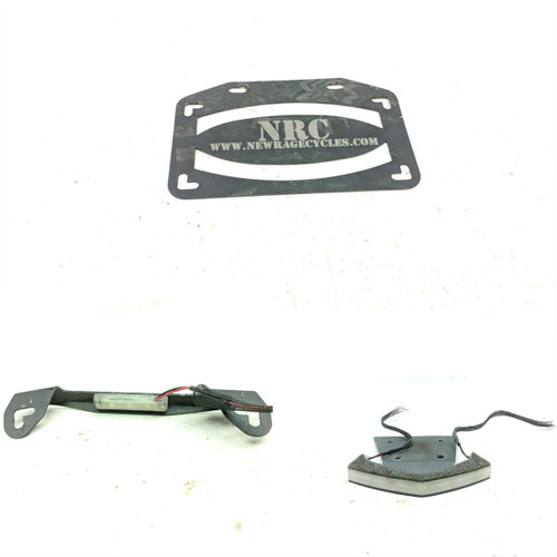 23 Kawasaki BR125 Z125 Pro NEWRAGECYCLES NRC License Plate Tag Mount ...