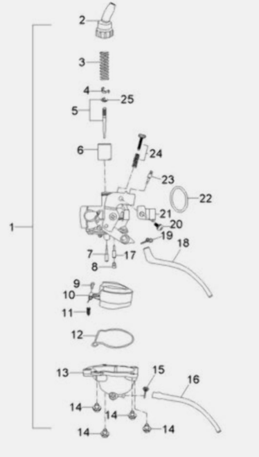 2004-2006 Polaris Sportsman Scrambler Magnum Carburetor Float Valve ...
