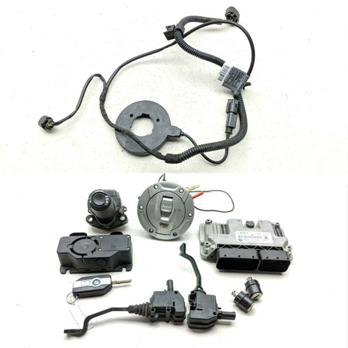 14-18 BMW R1200 R1200RT Lock Set ECU Ignition Switch Cap And Key - Sun ...