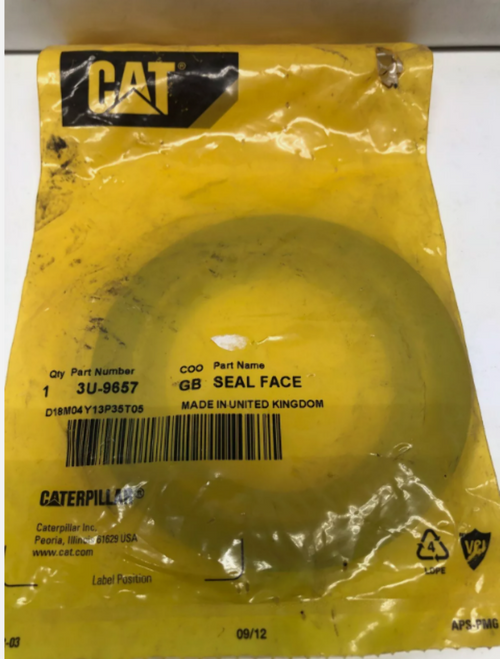 CAT Caterpillar 3U-9657 3U9657 Engine Seal Face Heavy Equipment Part ...