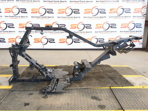 08-12 Can Am Spyder Roadster RS-S SE5 Main Frame Chassis STRAIGHT CLN ...