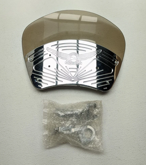 CWI Custom World International Windshield T-Bar 1.25" Handlebar Mount ...
