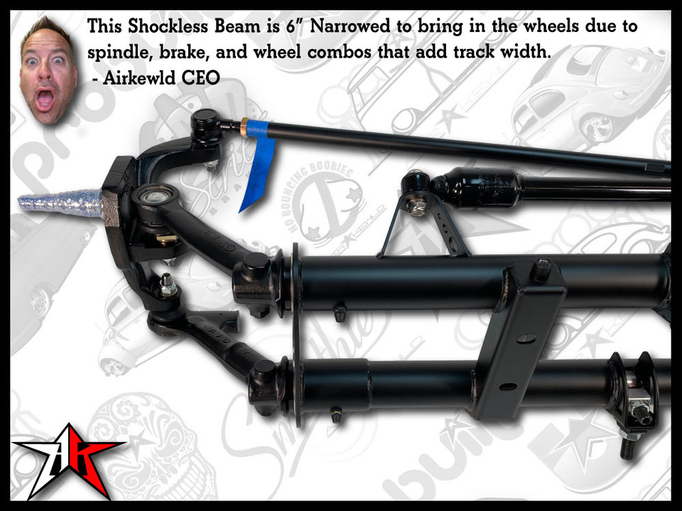 1966-1977 Classic VW Type 1 Beetle Ghia Adjustable Ball Joint Shockless ...