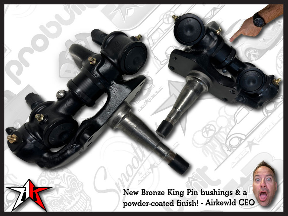 1964-1975 Classic VW Type 2 Bus Kombi Transporter Drop Spindles ...