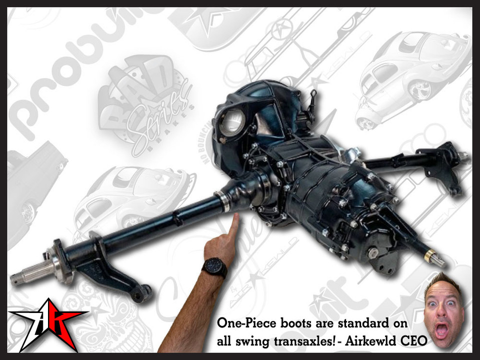 1949-1968 Classic VW Type 1 Beetle Ghia Complete Transmission Transaxle ...