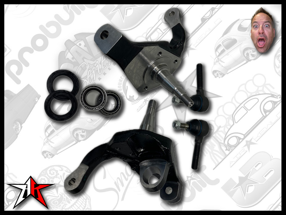1966-1968 Classic VW Type 1 Beetle Ghia Ball Joint Drum Drop Spindles ...
