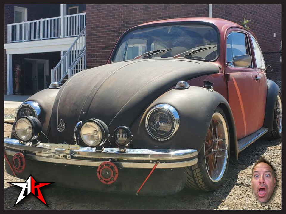 1969-1977 Classic VW Type 1 Beetle Ghia Adjustable Ball Joint Front ...