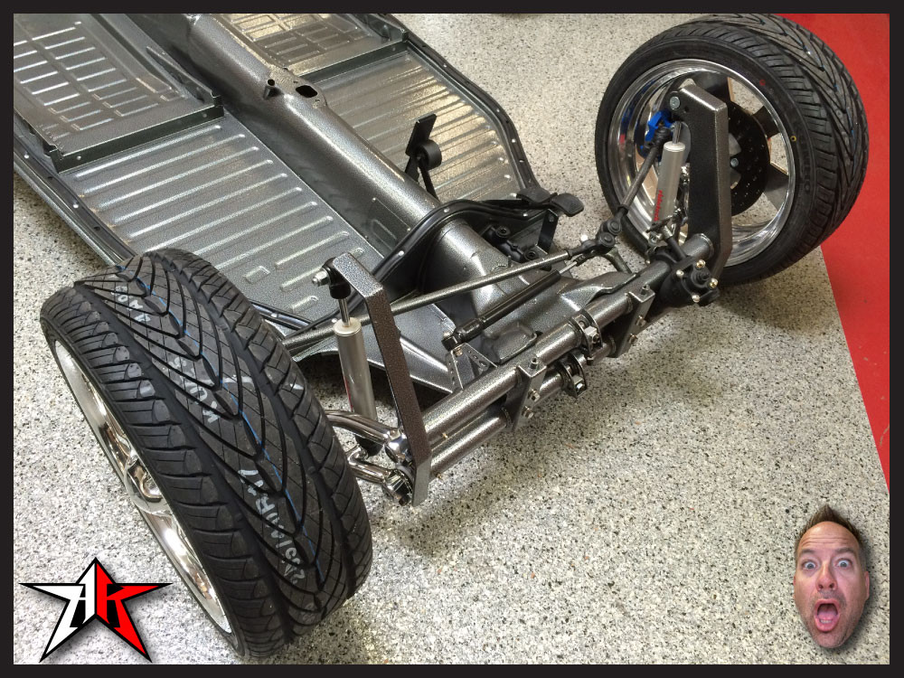 Complete Classic VW Type 1 Beetle Chassis Rebuild by Airkewld