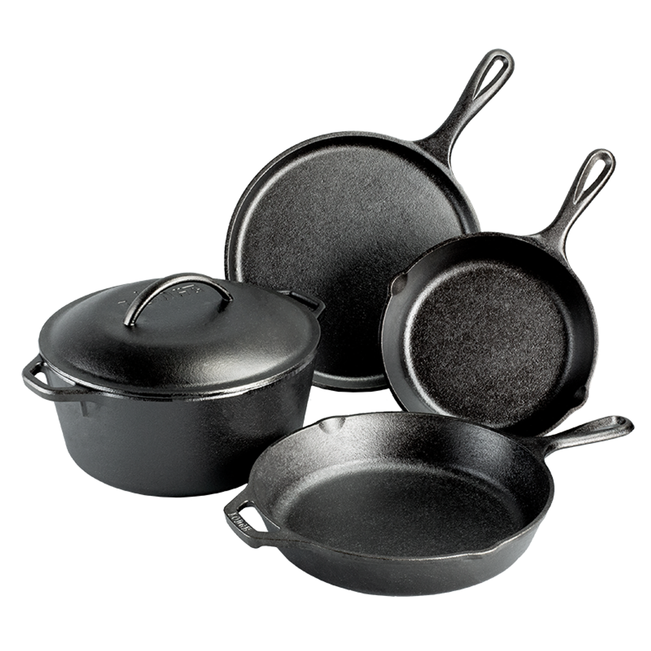 Lodge - Seasoned Cast Iron 5 Piece Set Lodge - Seasoned Cast Iron 5 Piece Set