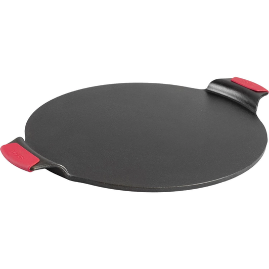 Lodge - 15 inch Seasoned Cast Iron Pizza Pan - Champion BBQ Supply