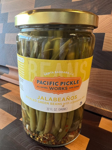 Pacific Pickle Works - Jalabeaños - Pickled Green Beans, 32oz ...