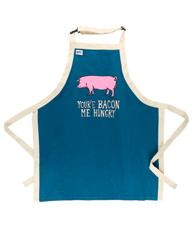 Lazy One Bacon Me Hungry Apron - Champion BBQ Supply