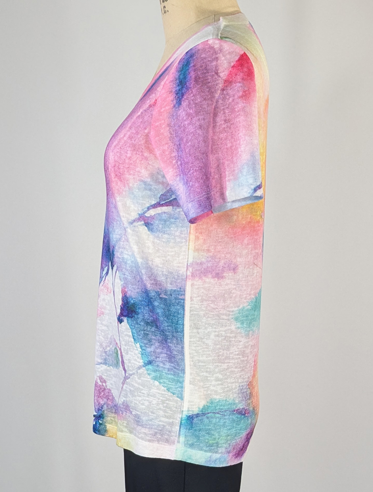 Short Sleeve Top, Swell by FDJ - Lines of Designs
