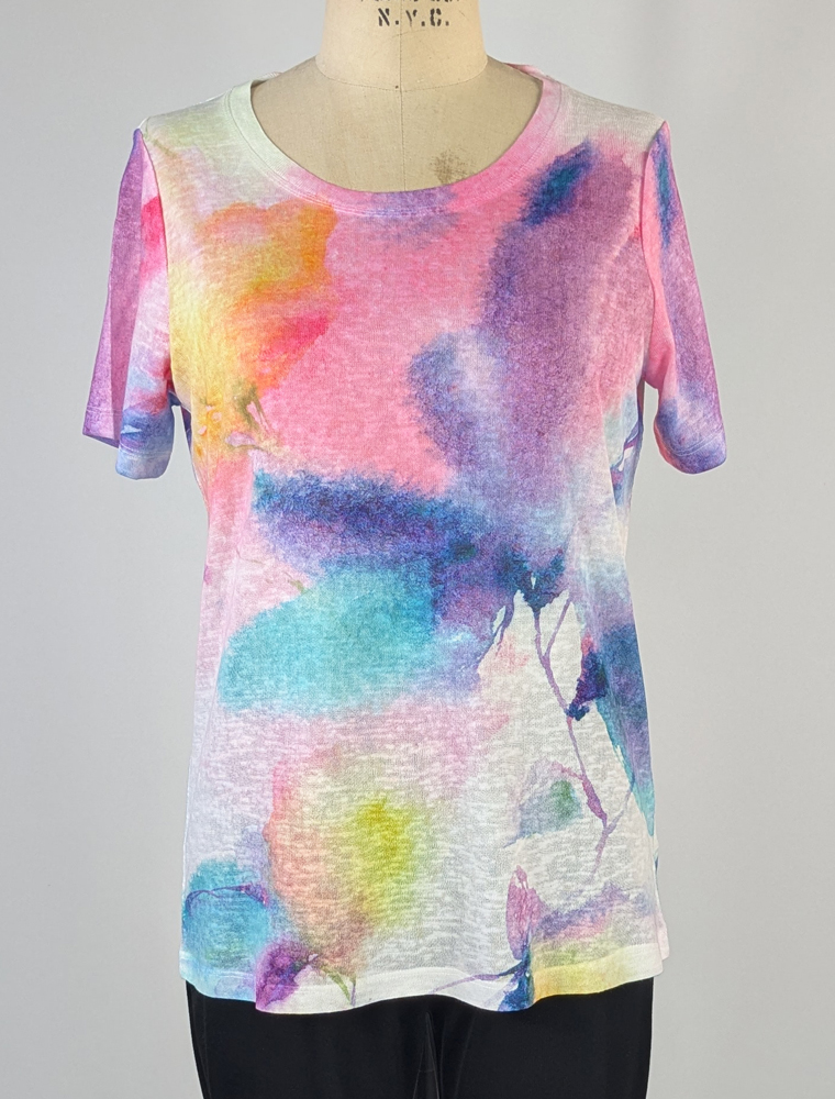 Short Sleeve Top, Swell by FDJ - Lines of Designs
