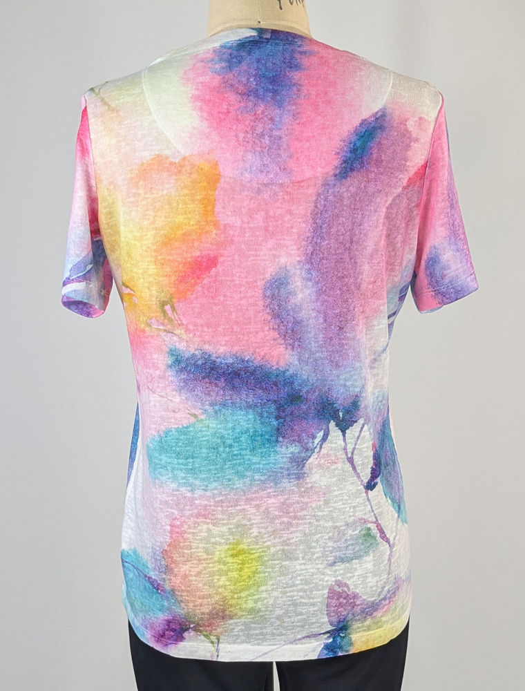 Short Sleeve Top, Swell by FDJ - Lines of Designs