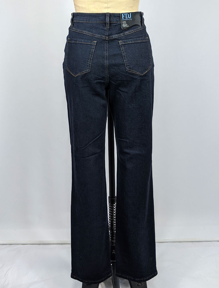 Peggy Straight Leg Jean by FDJ - Lines of Designs