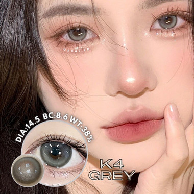 K4 Tear Grey Color Contact Lens - Ifairycon