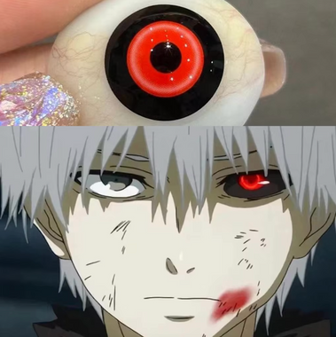 Kaneki Ken Cosplay Color Contact Lenses - Ifairycon