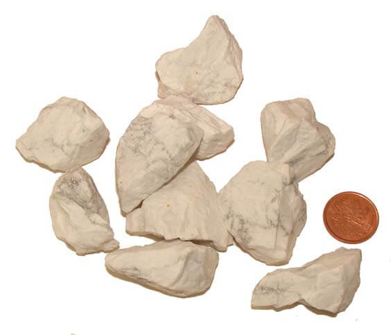 The Properties of Howlite - Rough Stones for Sale