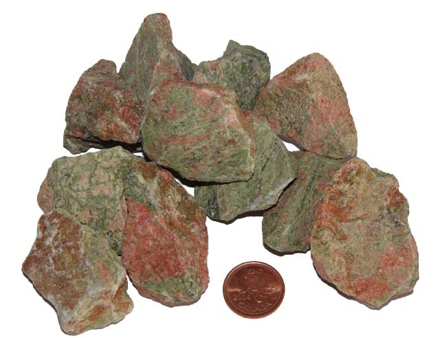 Where to Buy Raw Unakite Stone - Properties of