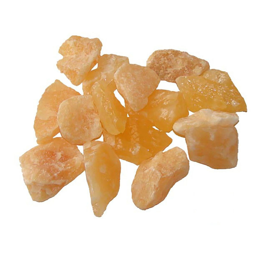 Where to Buy Raw Orange Calcite - Meaning of Stones