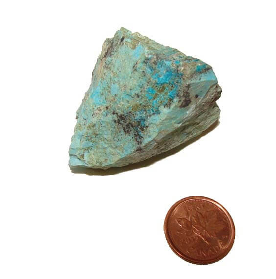 The Properties of Chrysocolla - Rough Stone for Sale