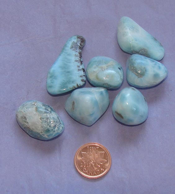 Where to Buy Tumbled Larimar Crystal - Properties of