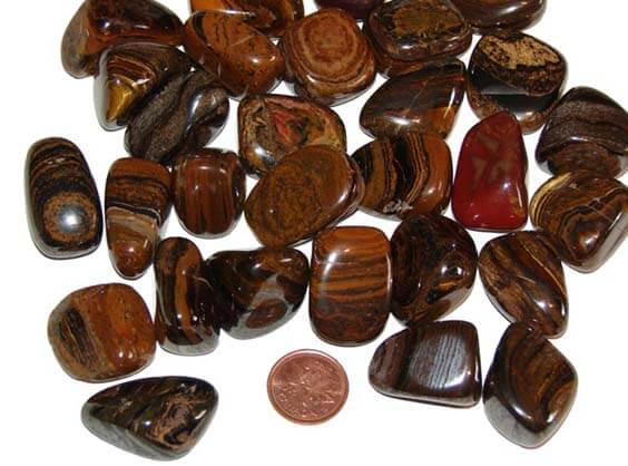Where to Buy Tumbled Tiger Iron - Meaning of Stones