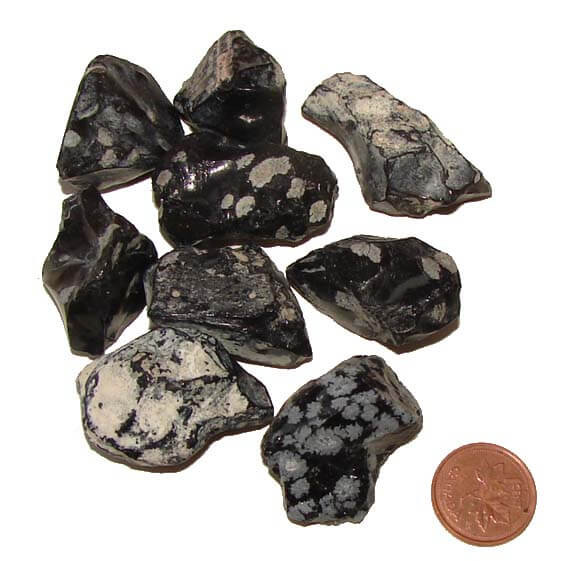 Where to Buy Natural Snowflake Obsidian - Properties