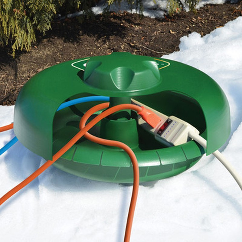 Twist and Seal Dome Cord Protector (Green)