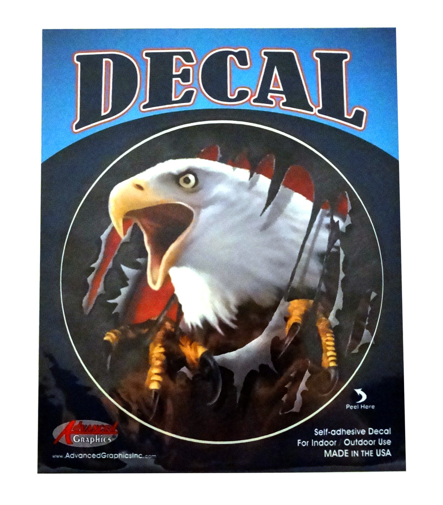 Eagle Breakout Decal Sticker